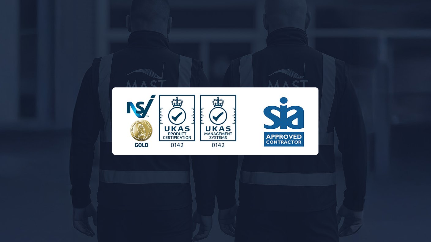 MAST Achieves NSI Guarding Gold Approval | Mast Security